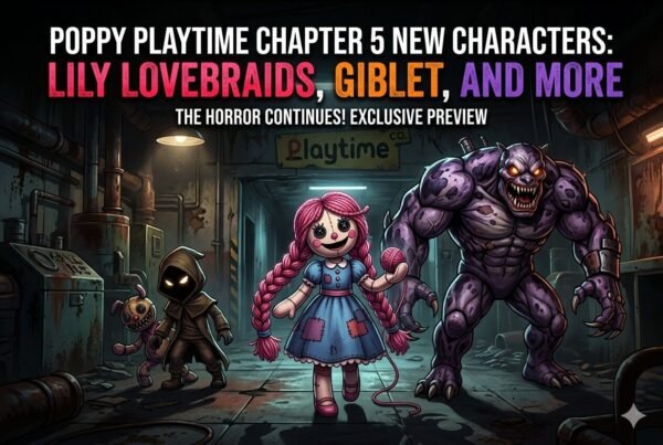Poppy Playtime Chapter 5 New Characters: Lily Lovebraids, Giblet, and ...